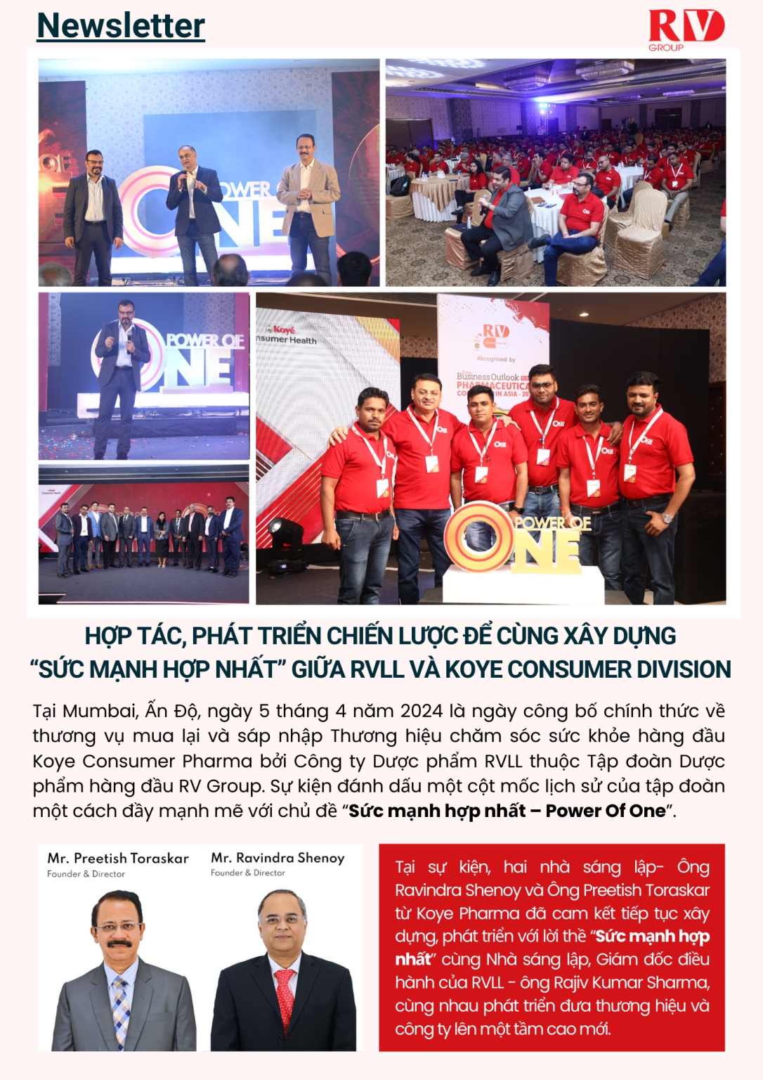 HỢP TÁC, PHÁT TRIỂN CHIẾN LƯỢC ĐỂ CÙNG XÂY DỰNG “SỨC MẠNH HỢP NHẤT ...